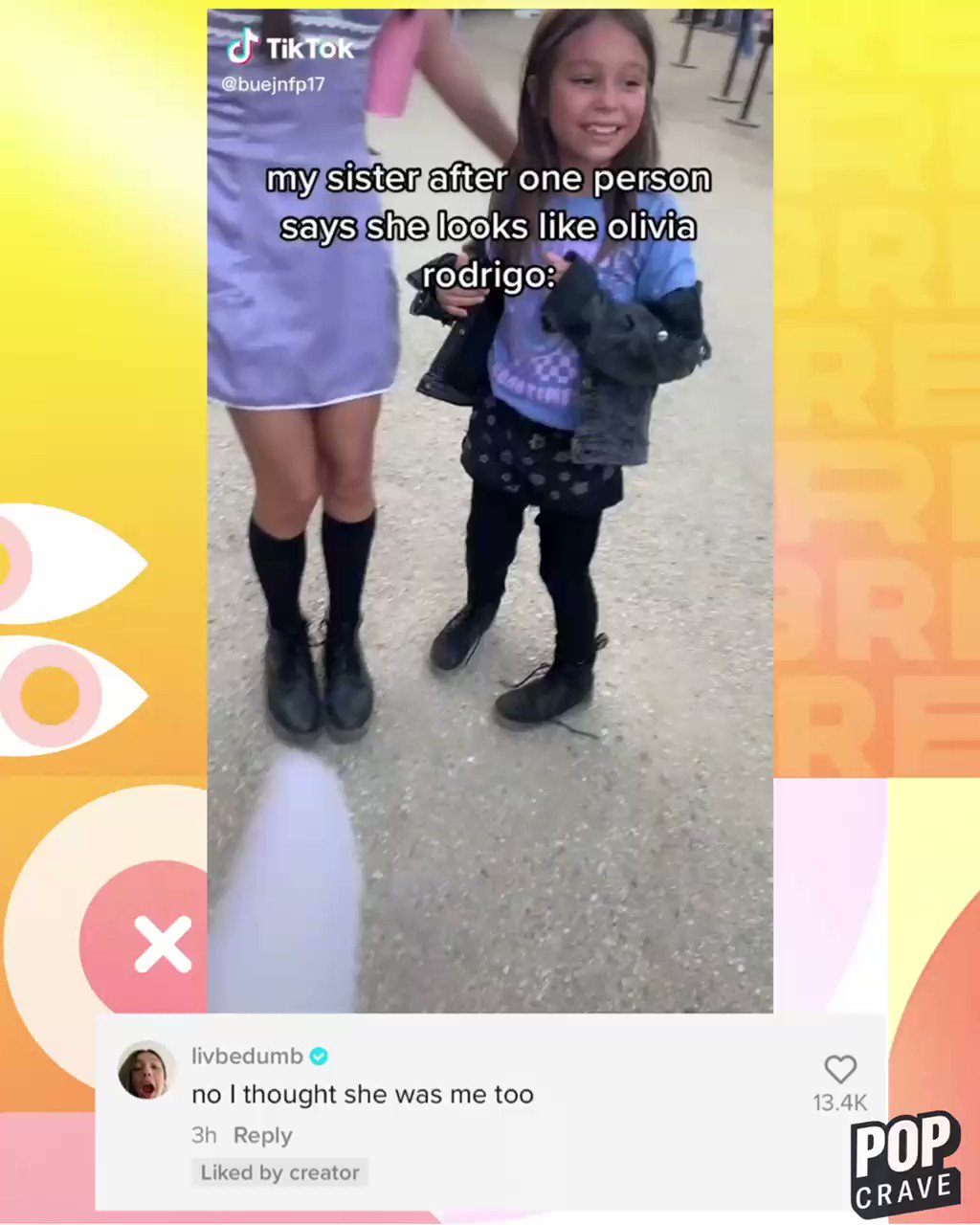 Pop Crave On Twitter Olivia Rodrigo Reacts To A Lookalike Going Viral