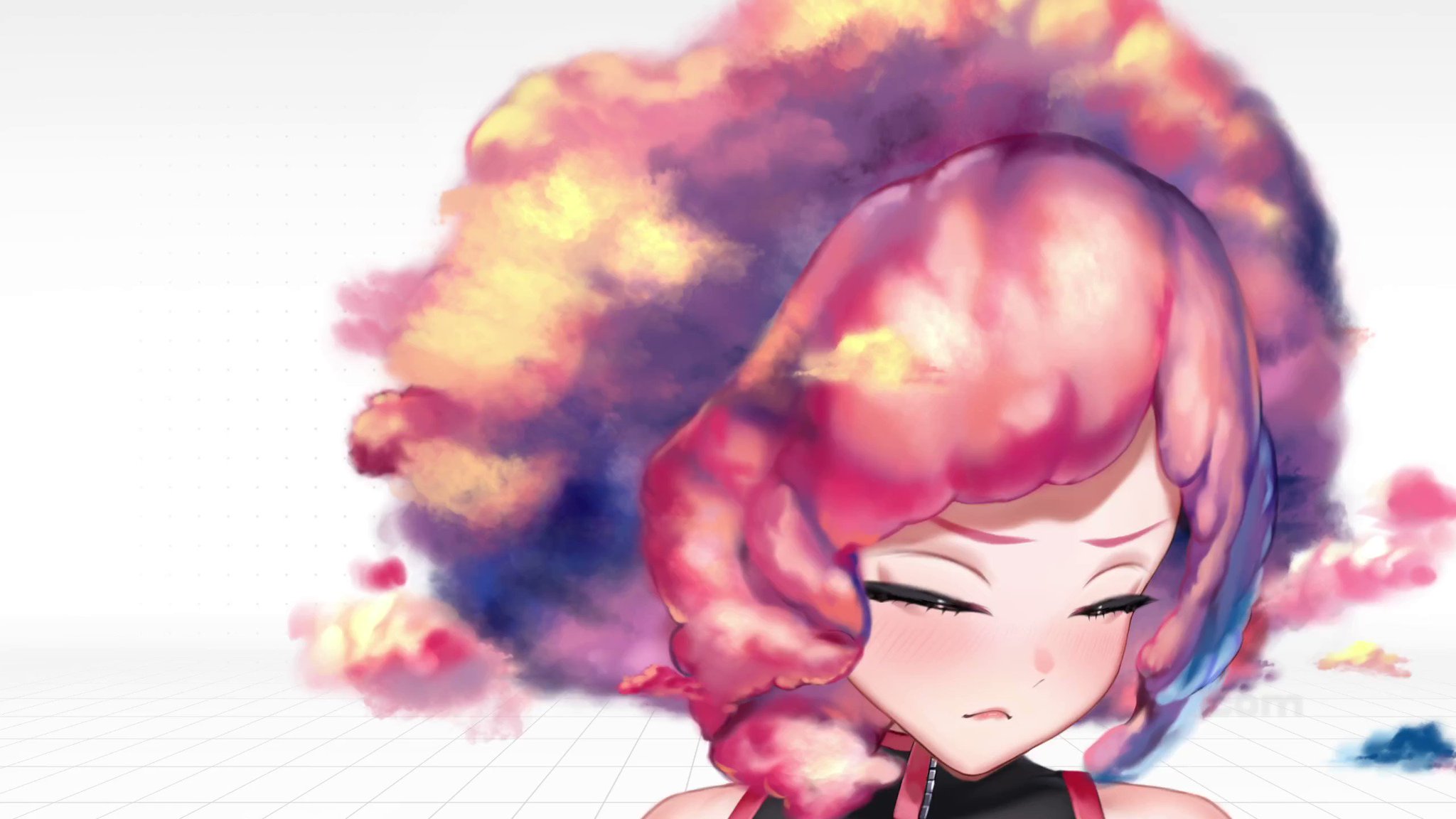 KevinX Live2D I Art x Rig on Twitter: "🌩️🌩️🌩️Lighting and Rain Effect rig for Cloud Vtuber ...