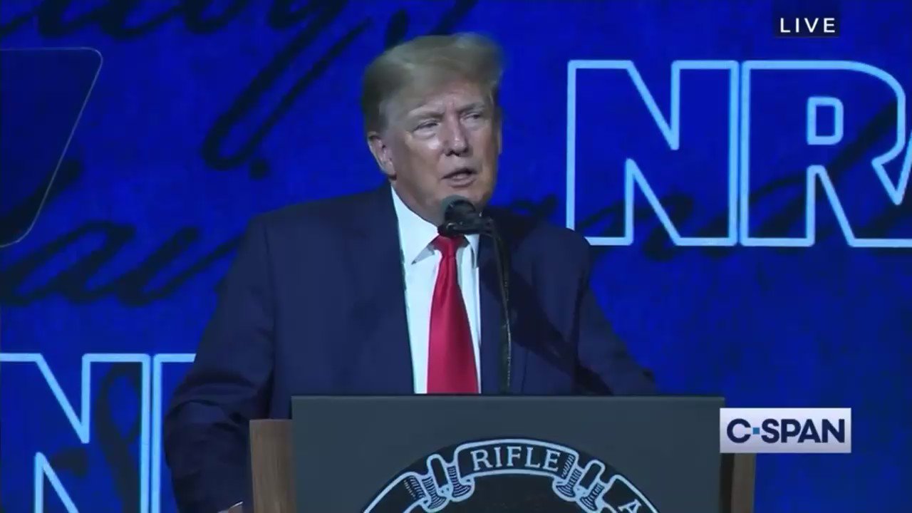 Acyn on Twitter: "Trump: The only way to stop a bad guy with a gun is a good guy with a gun ...