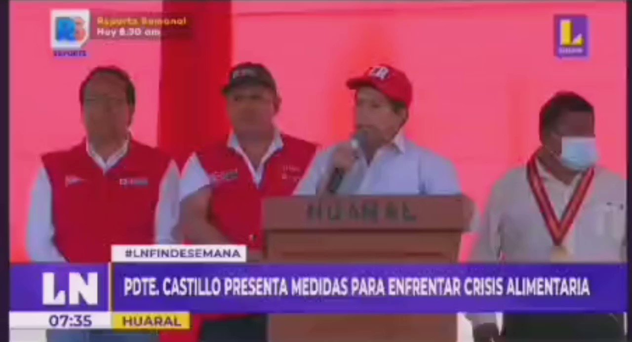 Diario El Progreso On Twitter LoÚltimo 🔴🗣️ Pedro Castillo Si