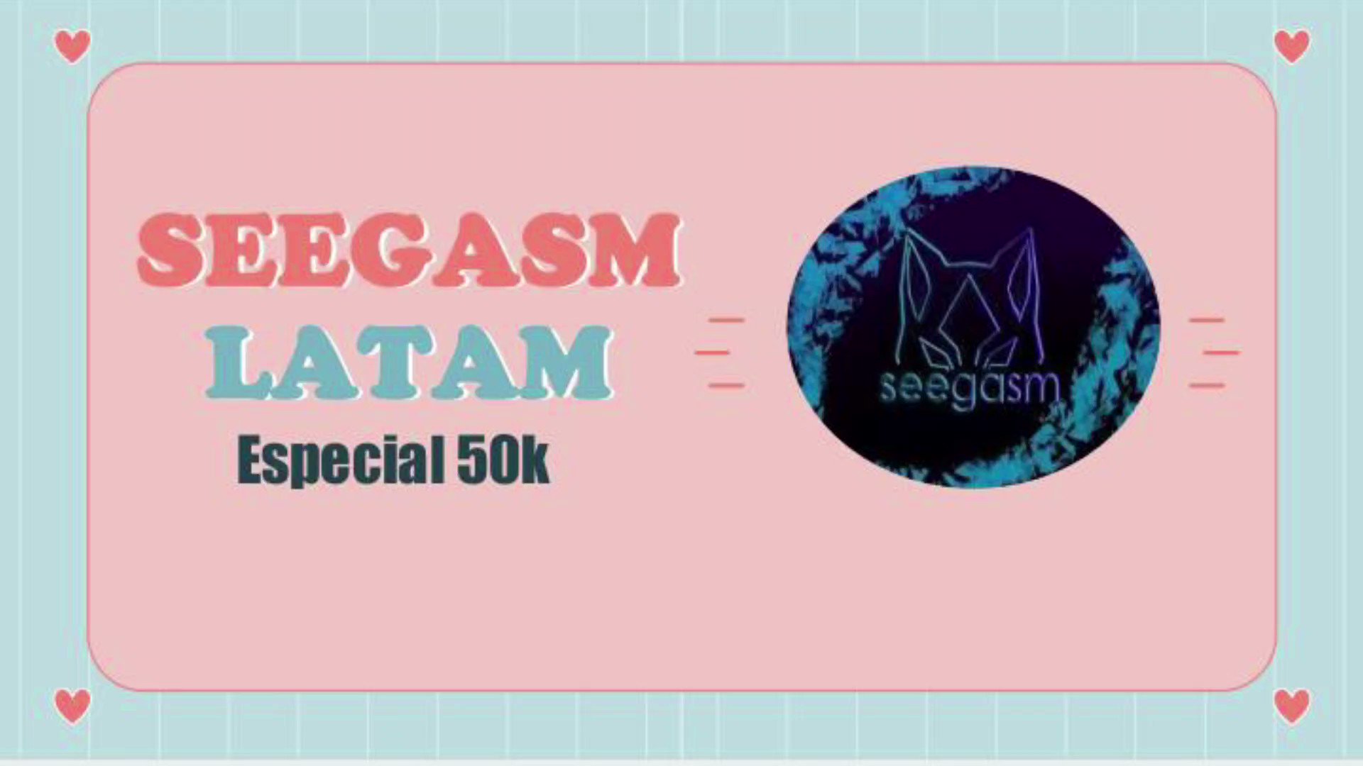 Seegasm Latinoamérica on Twitter: "Hola tod@s! Soy Yami. Quería celebrar los 50K de este grupo ...