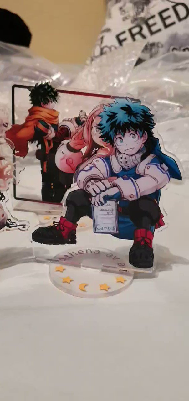 Athena-av art 🧡💚 Next: Working on BkDk Fanzines! on Twitter: "Yeah!! The pre-order acrylic ...