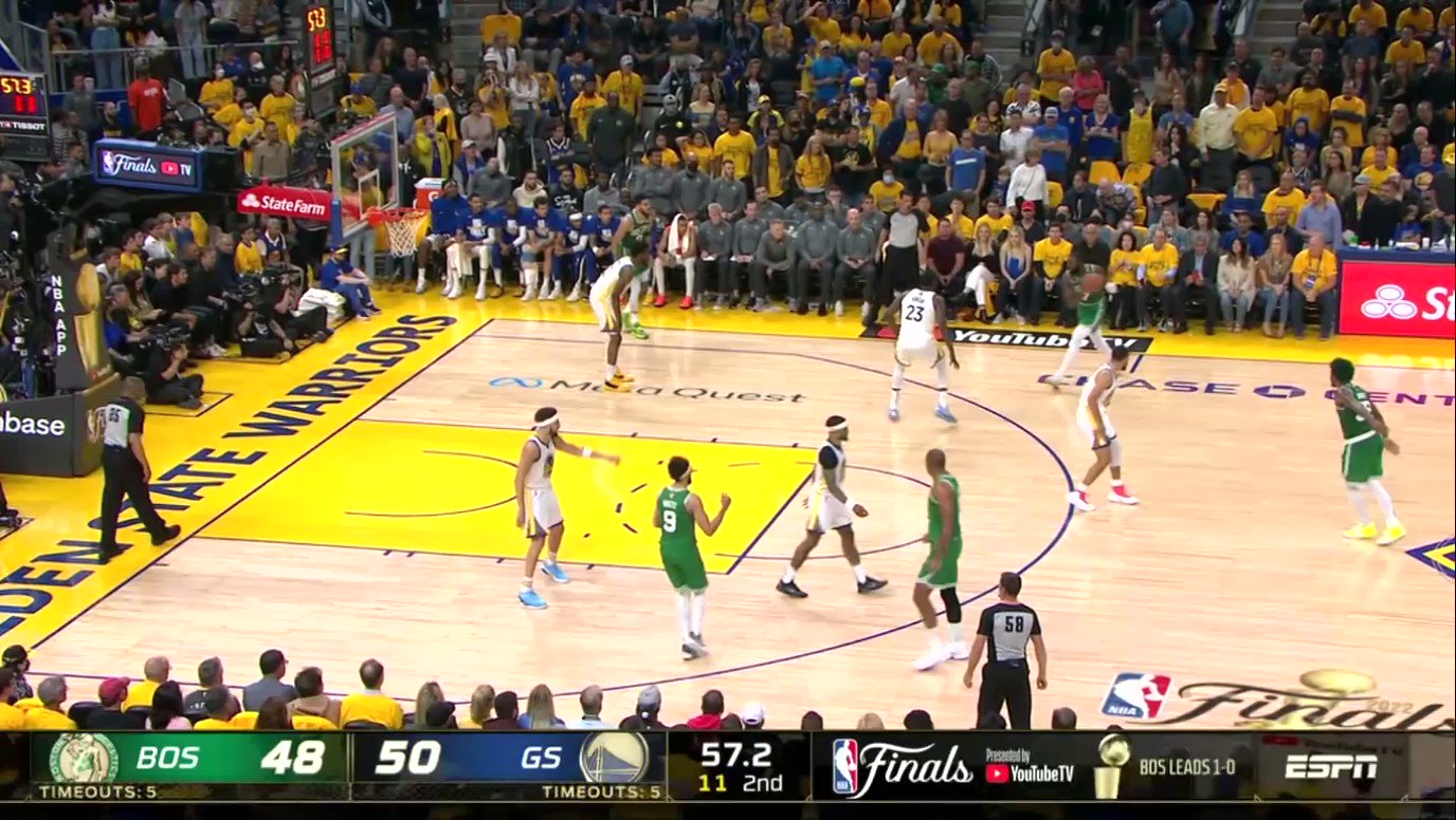 Hoop Central on Twitter: "Jaylen Brown and Draymond Green. 👀 https://t.co/FwfSbsZSED" / Twitter