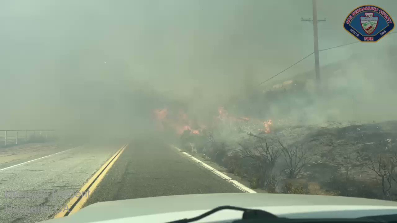 San Bernardino County Fire on Twitter: "#HesperiaFire (Update): Hesperia IC advising updated ...