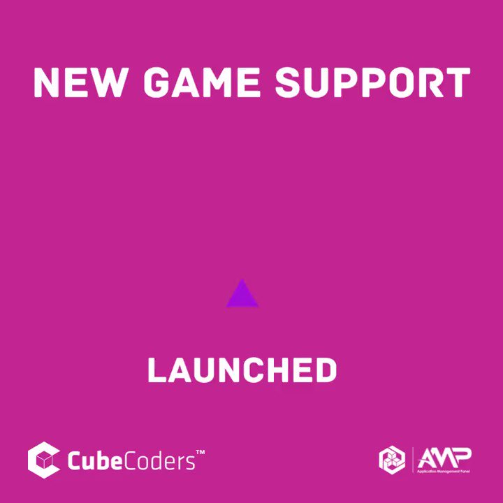CubeCoders on Twitter: "💥BOOM!💥#AMP now supports these awesome games, thanks to our community ...