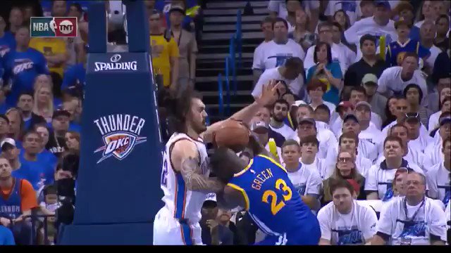 THORTONSZN on Twitter: "Draymond kicks Steven Adams in the nuts https://t.co/J3Z0q7y7tQ" / Twitter