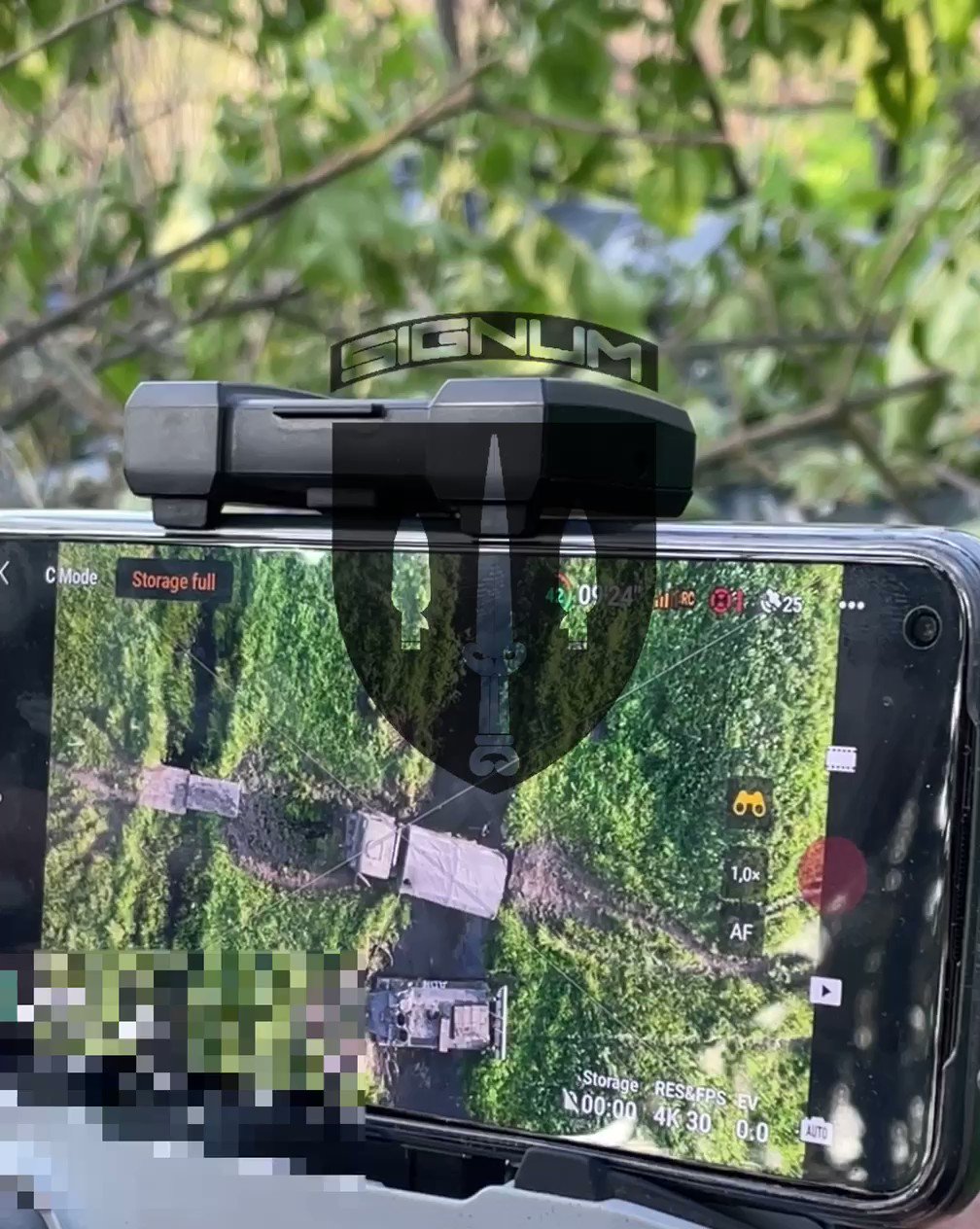 Paul Jawin on Twitter: "Another video from Signum unit. A modified 30mm VOG-17 grenade is used ...