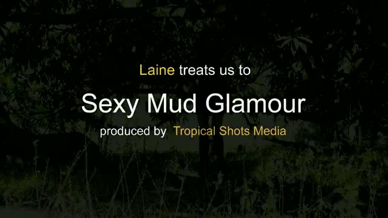 Mud Puddle Visuals on Twitter: ""Laine Enjoys Sexy Mud Glamour" - Laine trashes boots, Nylons ...