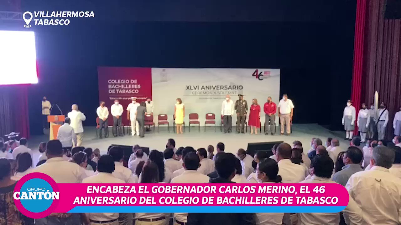 Tabasco Hoy On Twitter Almomento🔴 Inicia El 46º Aniversario Del