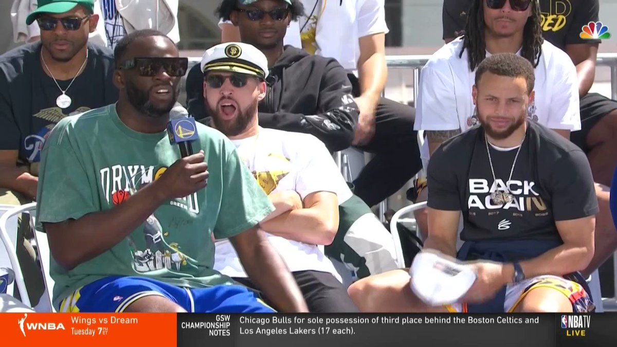 ClutchPoints on Twitter: ""Thanks to you all, and f*ck everybody else!" 🤣 🗣️ Draymond Green"