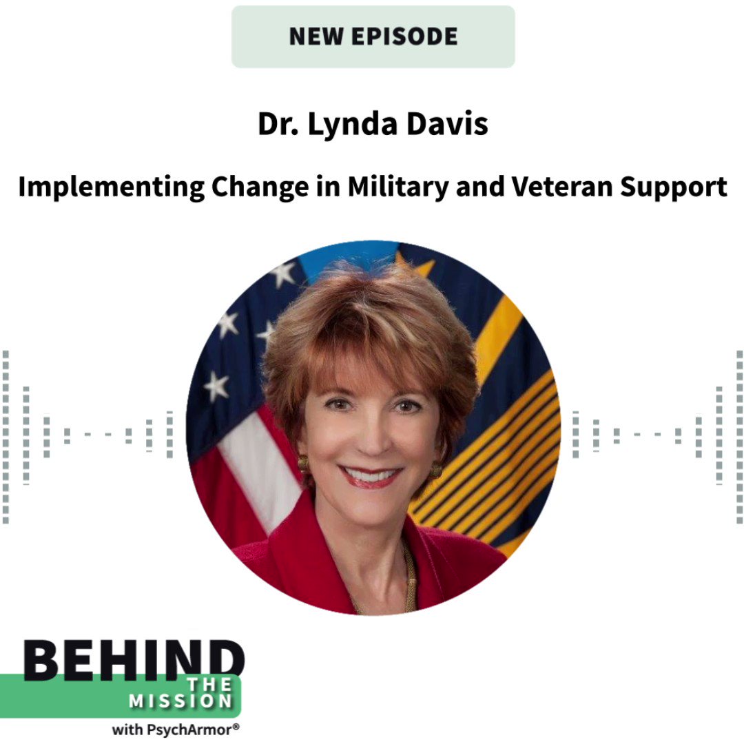 PsychArmor on Twitter: "This week on Behind the Mission w/ @ThCounselingVet – Dr. Lynda Davis ...