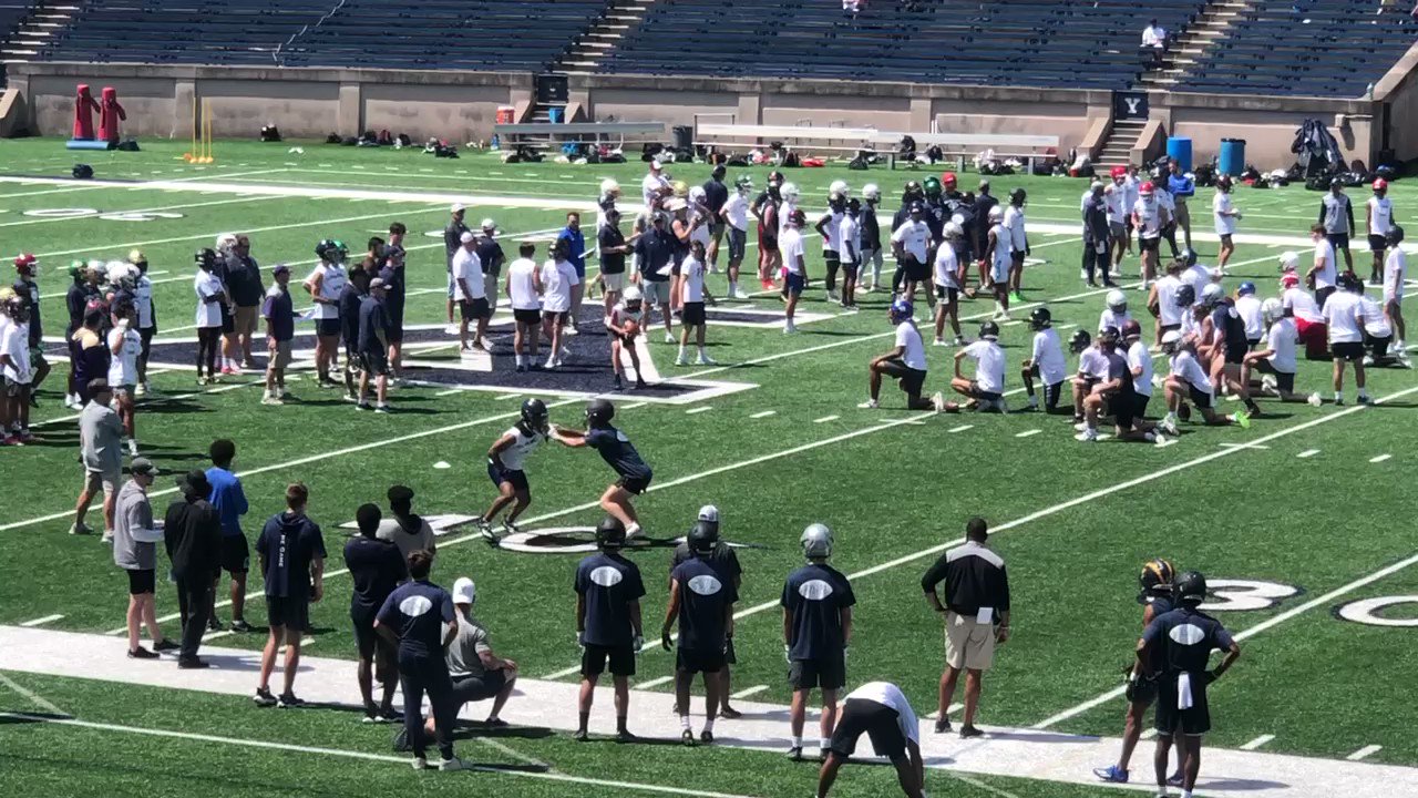 Carlton Schrank on Twitter: "Had a great camp today at @yalefootball! I learned a lot and ...