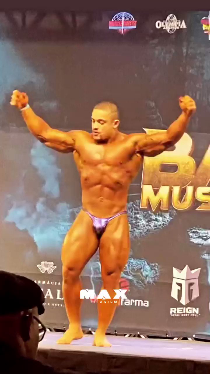 MuscleColtStar (MCS) 45K ️ Thanks on Twitter: "Guilherme on stage... Tight purple poser 🤤😻 https ...