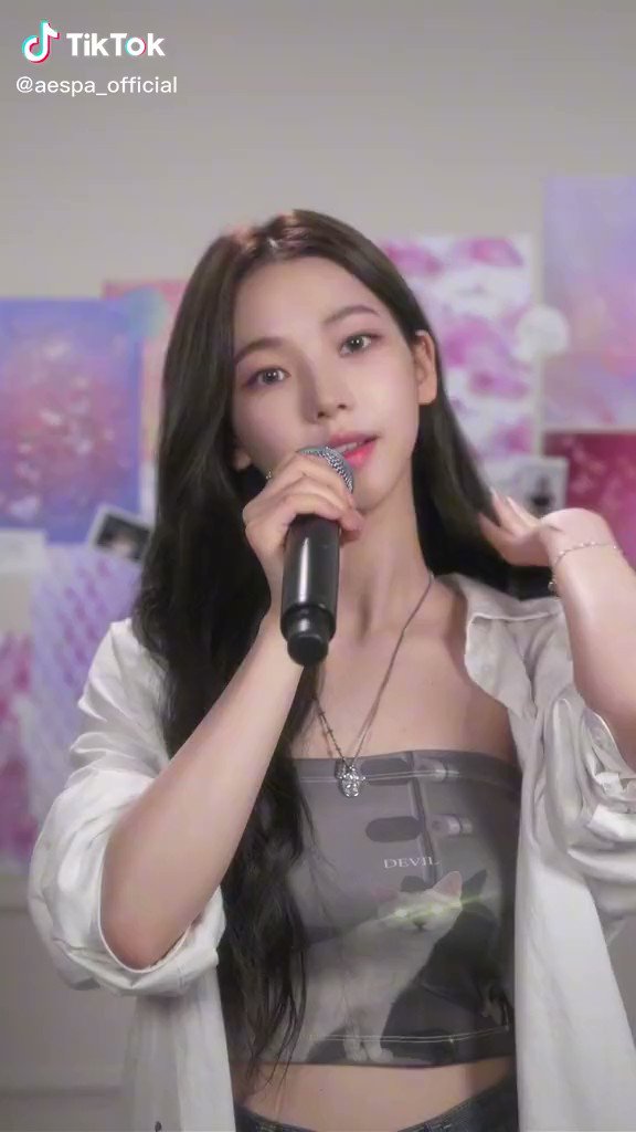aespa tiktok update karina pics @karinaspics