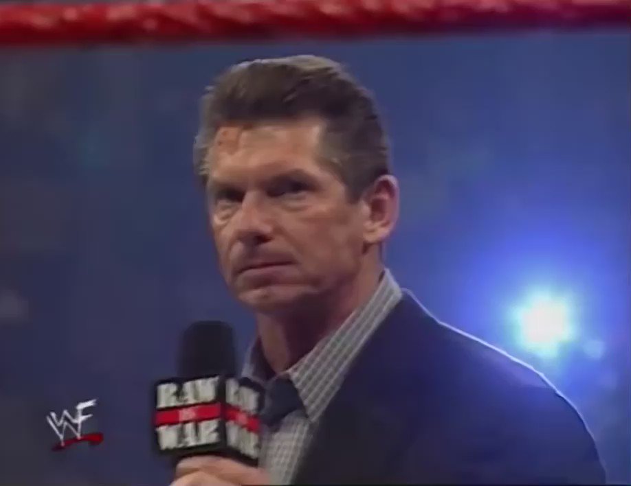 Lil King Tra$hMouth on Twitter: "RT @VideoReacts: WWE Vince McMahon come on out you rapist"