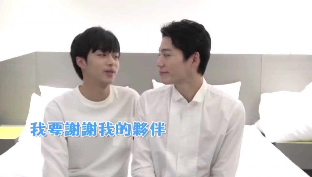 q on Twitter: "taiwanese bl actors with their off cam kiss istg they really love to do this ...