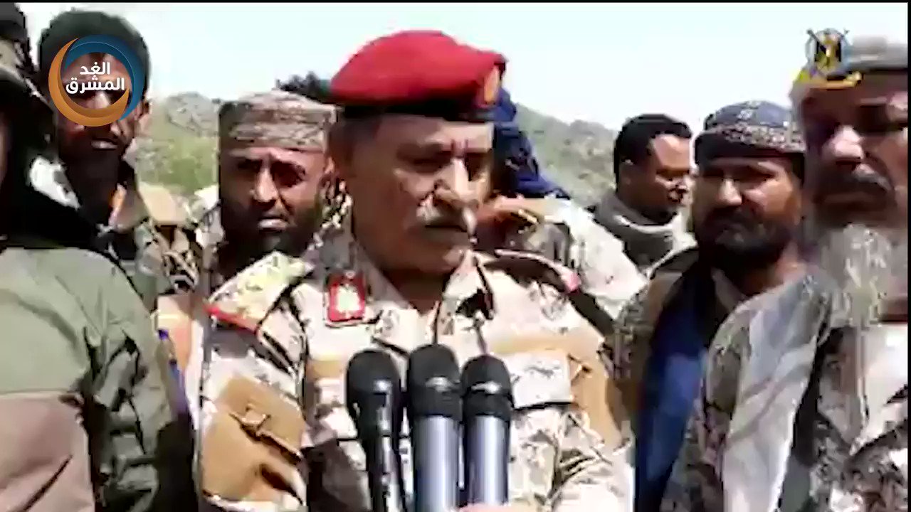 قناة الغد المشرق دشن محافظ الضالع اللواء الركن علي مقبل صالح، فتح