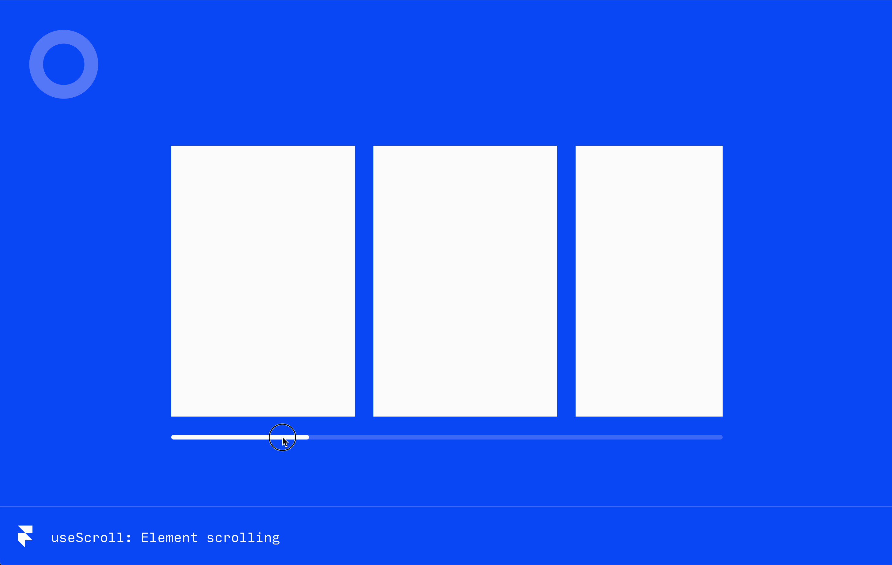 Matt Perry on Twitter: "🚀 Framer Motion 6.5 introduces useScroll - the easiest way to create ...
