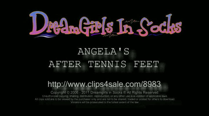 Dreamgirls in Socks on Twitter: "RT @smellyzz: My #clip - Angela's After Tennis Feet - (High ...