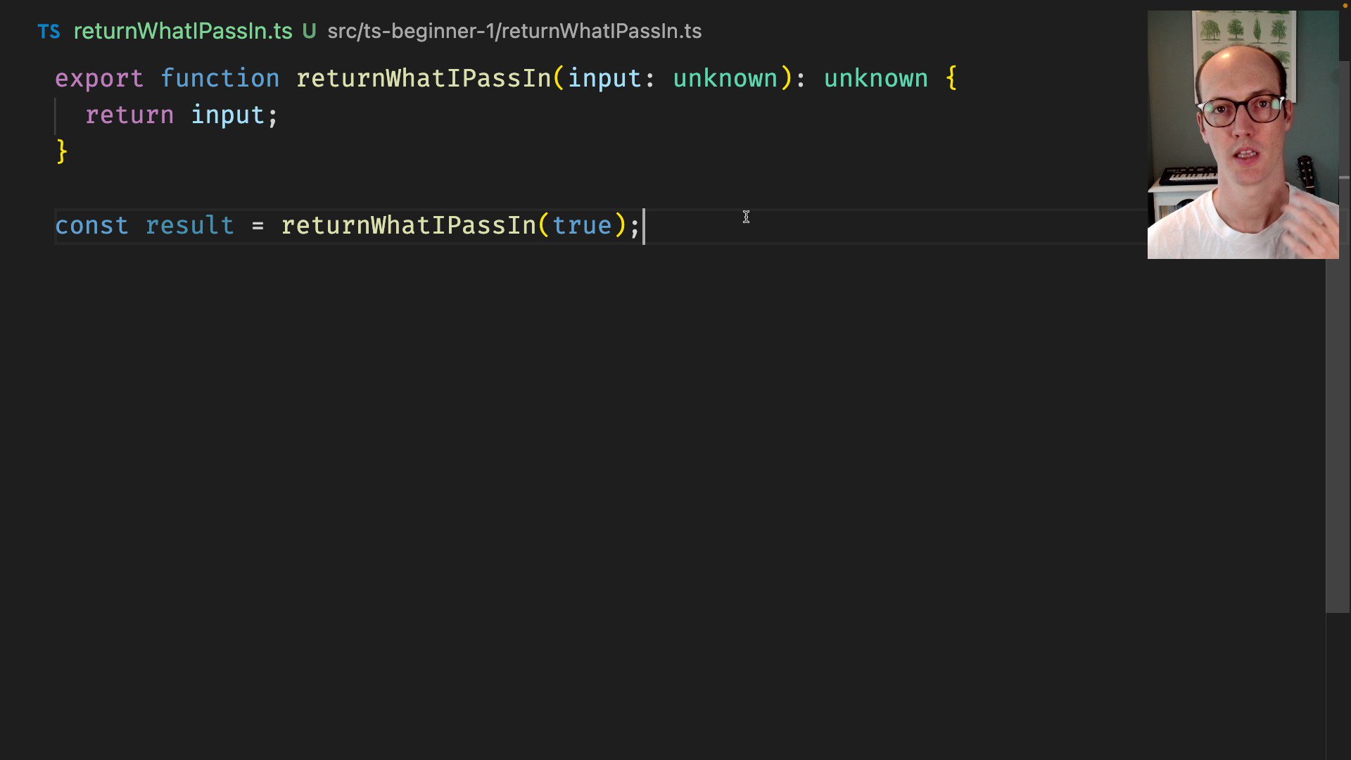 Matt Pocock On Twitter 🔥 Typescript Tip 27 🔥 A Simple Function Returnwhatipassin Can Be 3646