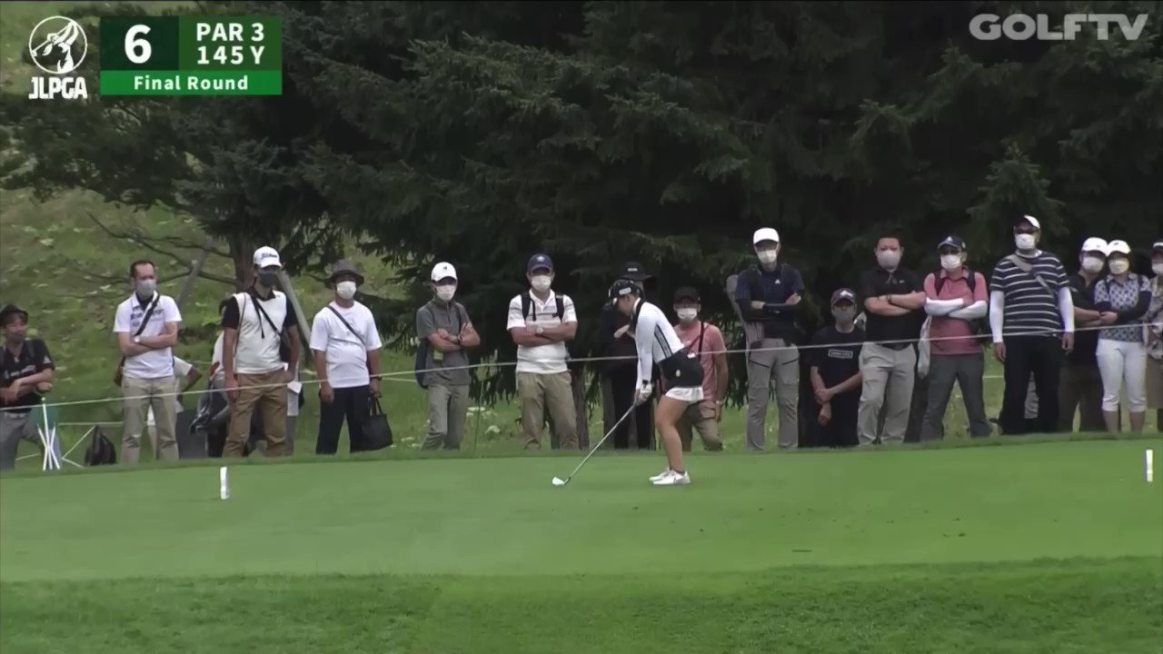 日本女子プロゴルフ協会(JLPGA) on Twitter: "#大東建託・いい部屋ネットレディス｜#Round4 🏆 今大会は何かが起こる…‼️ 6番で #吉田優利 （@YURI__YOLO ...