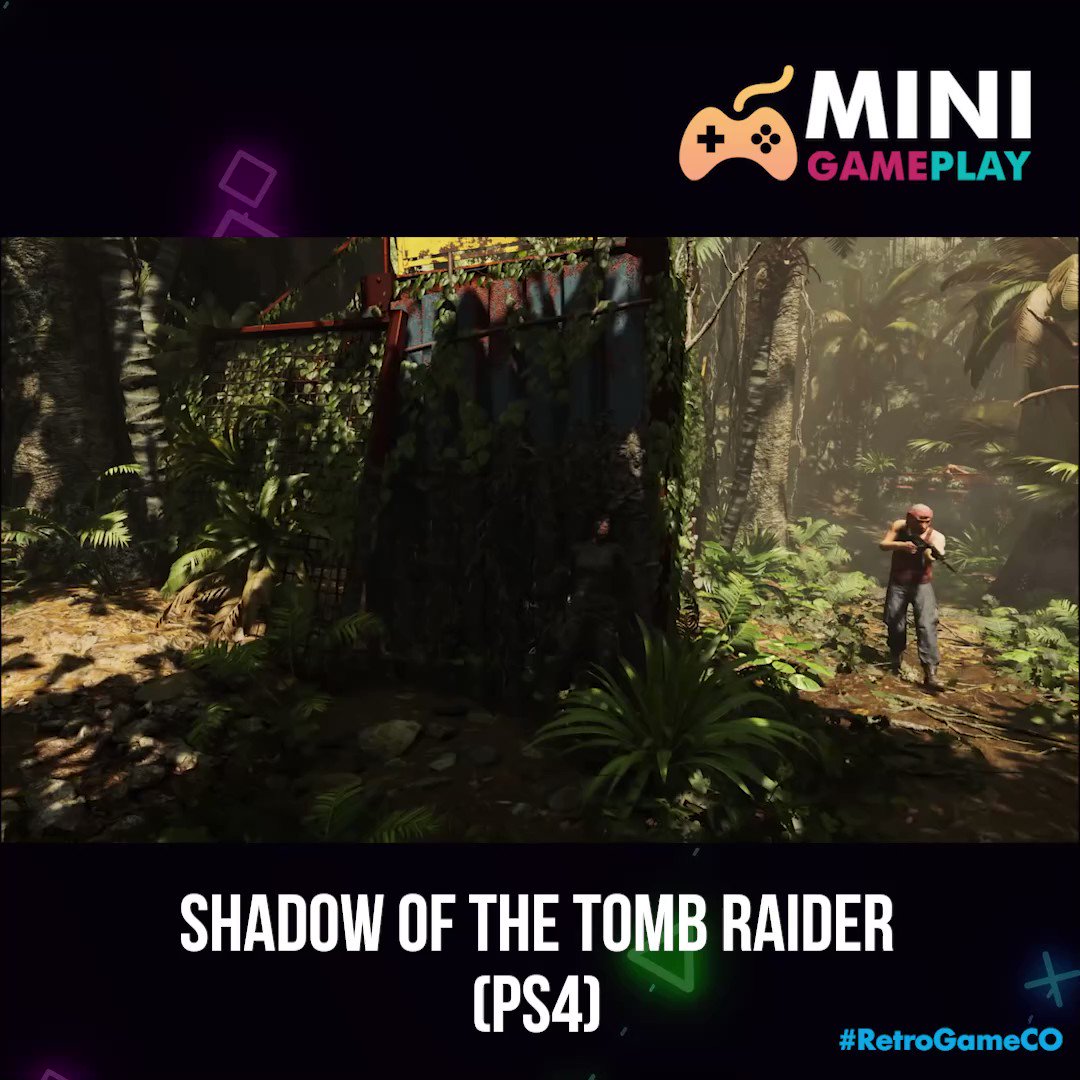 🎮 Retro ヅ on Twitter: "Shadow of the Tomb Raider es un videojuego de acción y aventura ...
