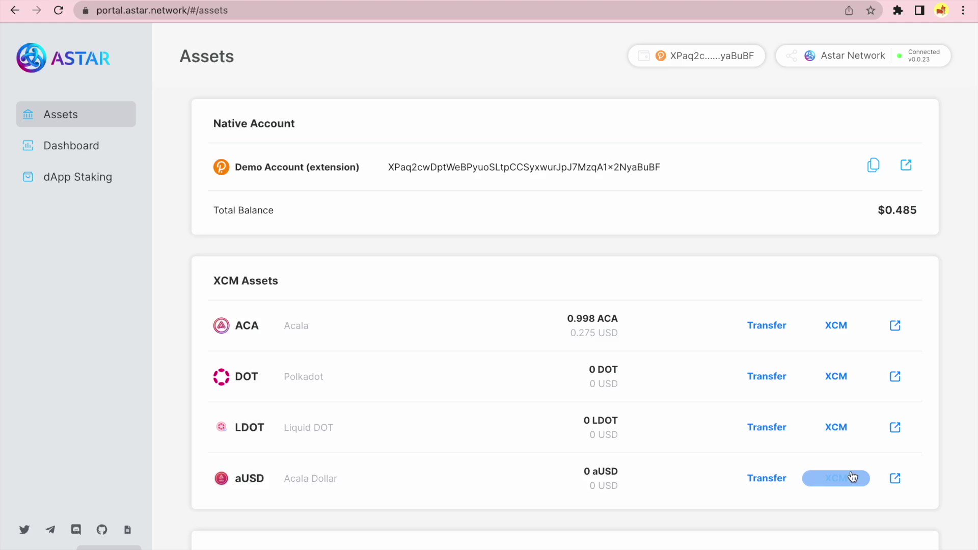 Astar, the Future of Smart Contract for Multichain on Twitter: "🚀 It's Official! You can now ...