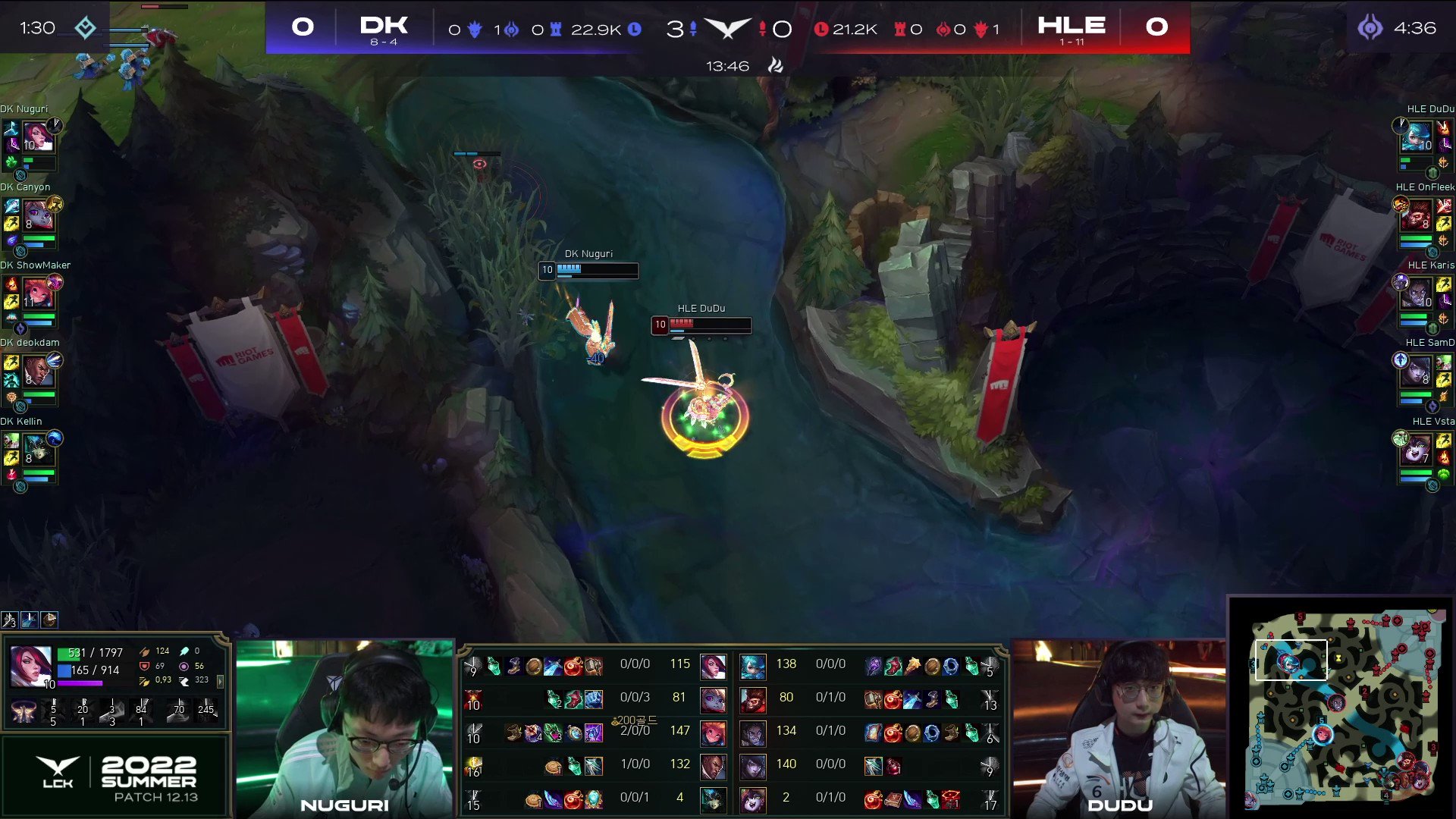 LCK on Twitter: "Nuguri 🤝 DuDu 1v1 mini-game mode https://t.co/usivSoIPxU" / Twitter