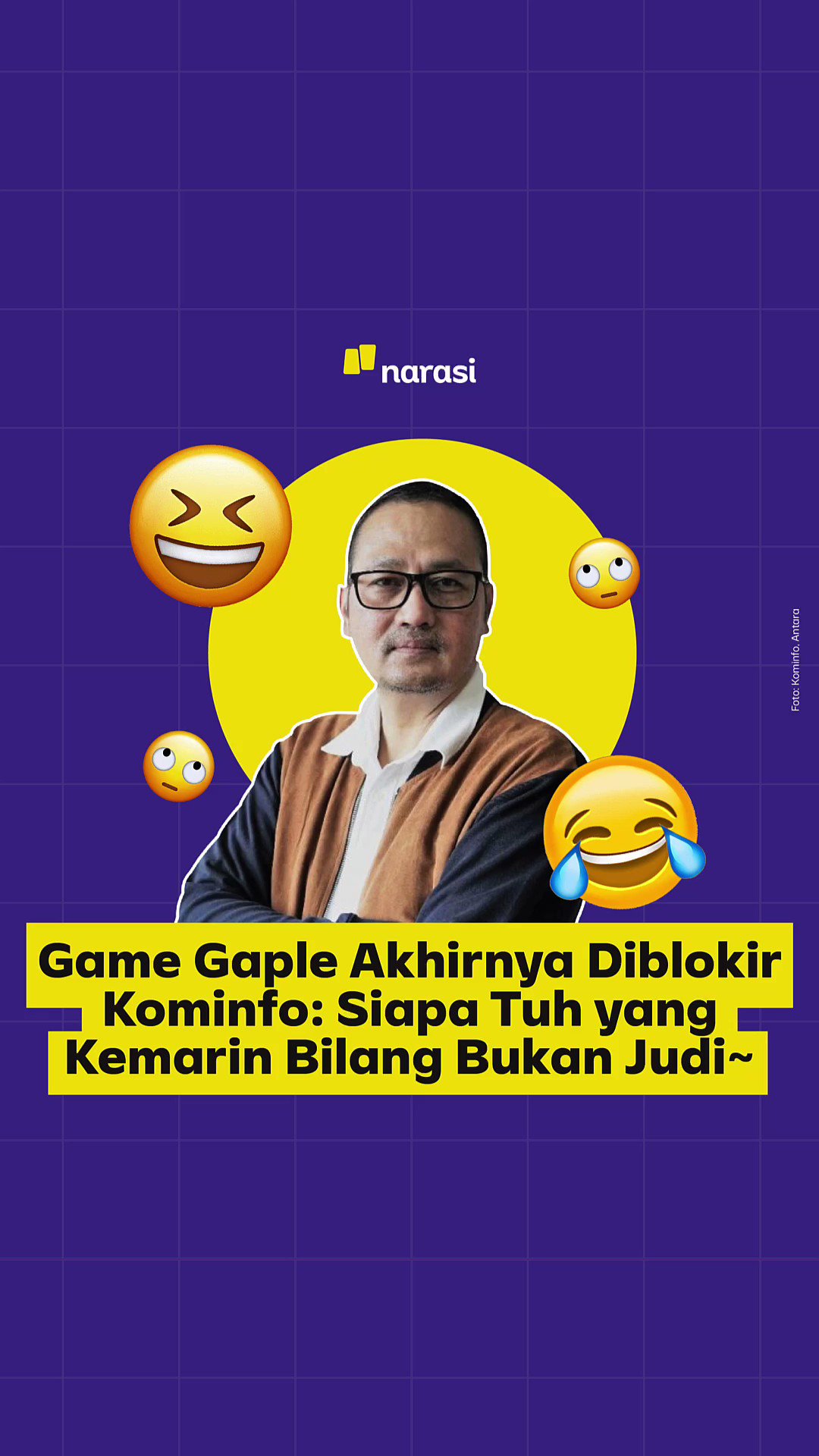 Narasi Newsroom on Twitter: "Ditonton sambil main gendang aja dahlah~ Audio: trionocomal ...