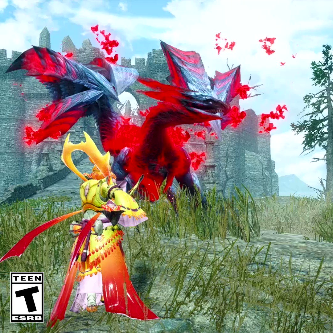 Monster Hunter on Twitter: "Valstrax and Scorned Magnamalo are two difficult monsters that await ...