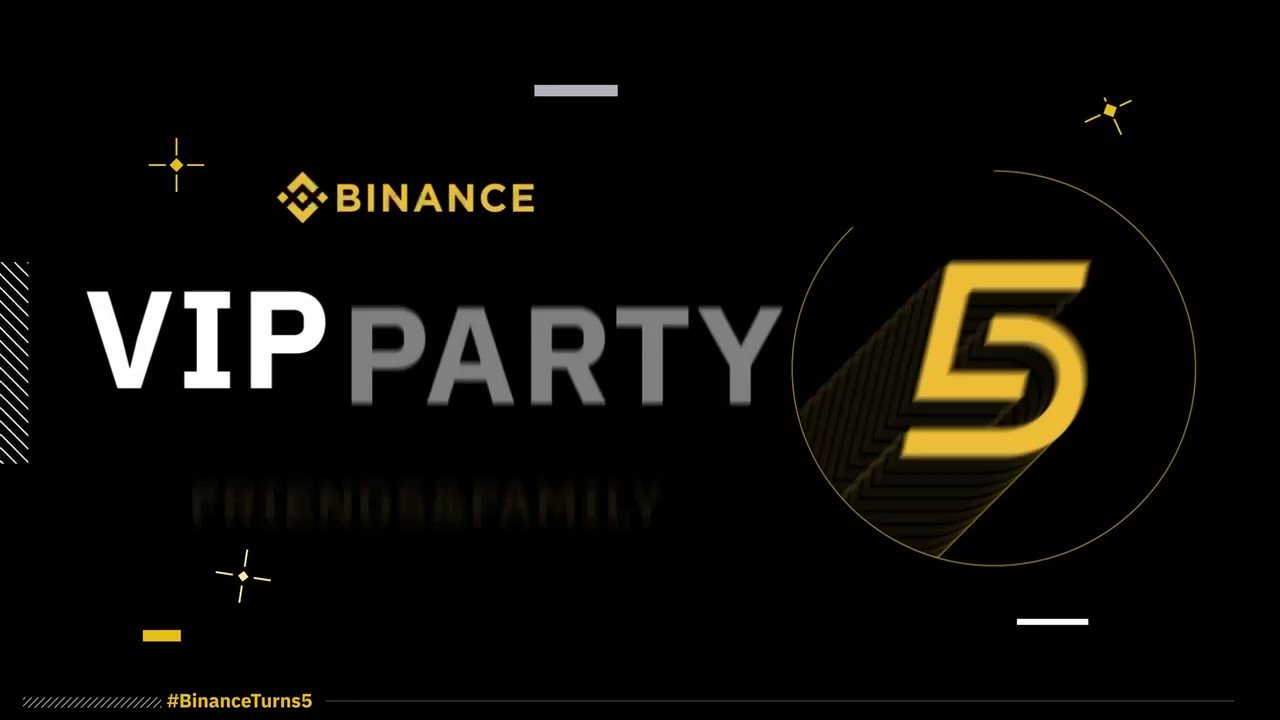 Binance On Twitter Take Us Back To The Binance Vip Party For Our 5th
