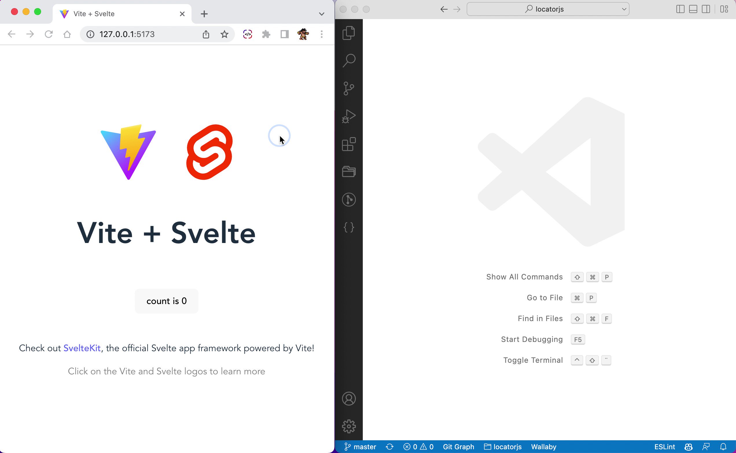 LocatorJS on Twitter: "Locator now works also with @sveltejs. (Click on any element in a Svelte ...