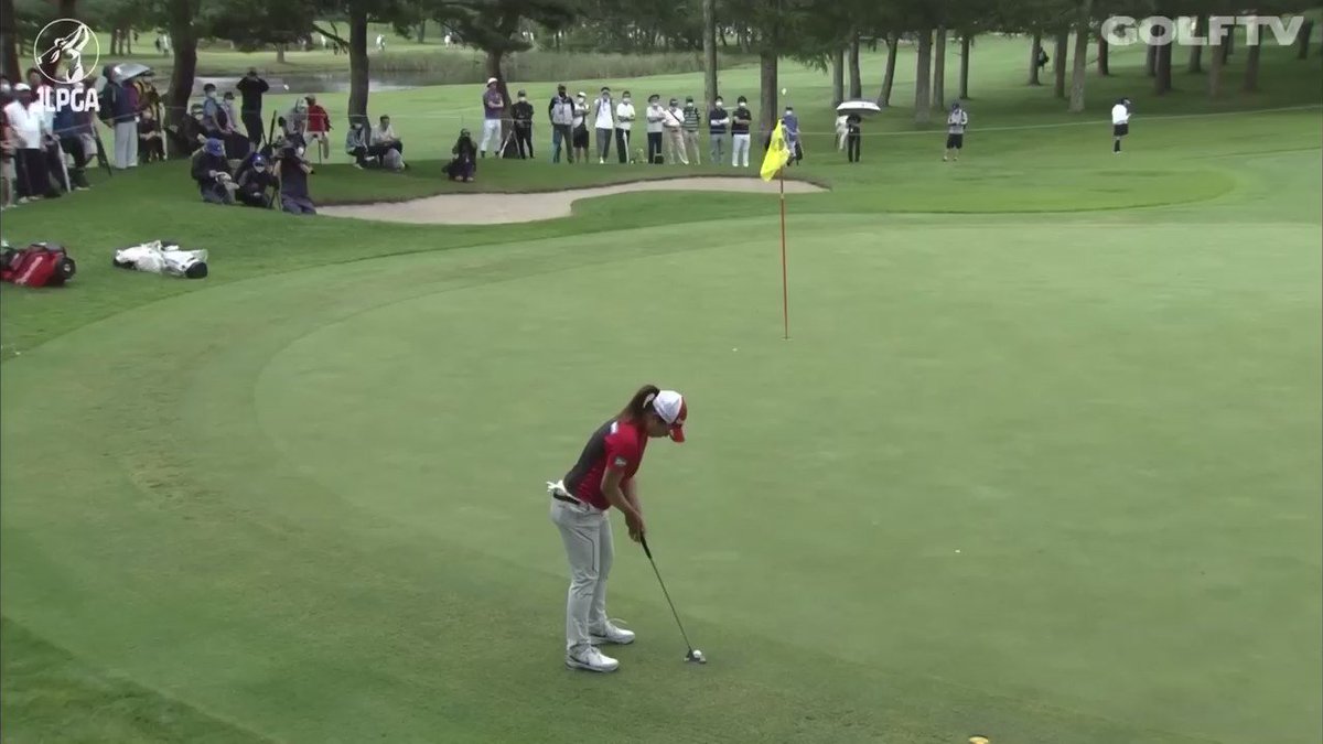 JLPGA_official on Twitter: "#NEC軽井沢72ゴルフ🏆｜#Round2 #永峰咲希 がしっかりラインを読み切ってナイスパッティング👍🏻 今日1つ目のバーディー⭕️ ...