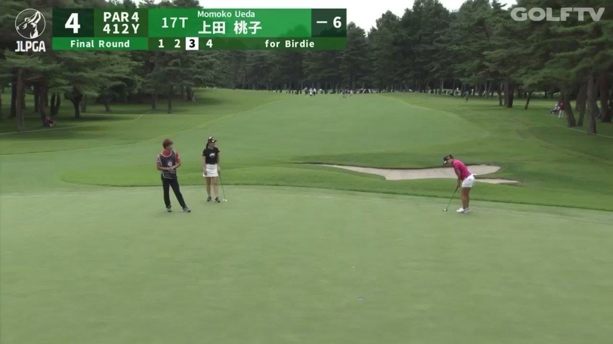 日本女子プロゴルフ協会(JLPGA) on Twitter: "#NEC軽井沢72ゴルフ🏆｜#Round3 #上田桃子 の完璧な芝読み…👏🏻 本日1つめのバーディー！！ GOLFTV・DAZN ...