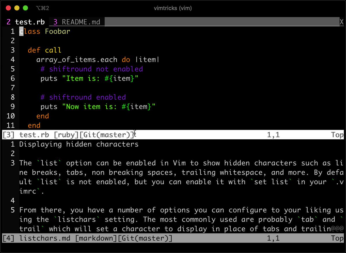 VimTricks on Twitter: VimTricks on Twitter: