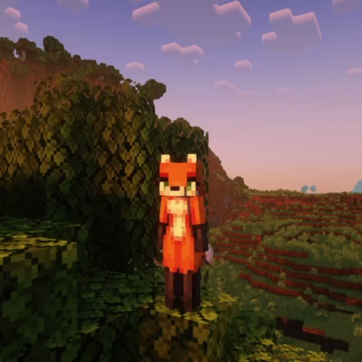 Rohan Furries ローハンの獣 On Twitter How To Climb A Tree 🦊🌳 Wip From My Minecraft Furry Fox