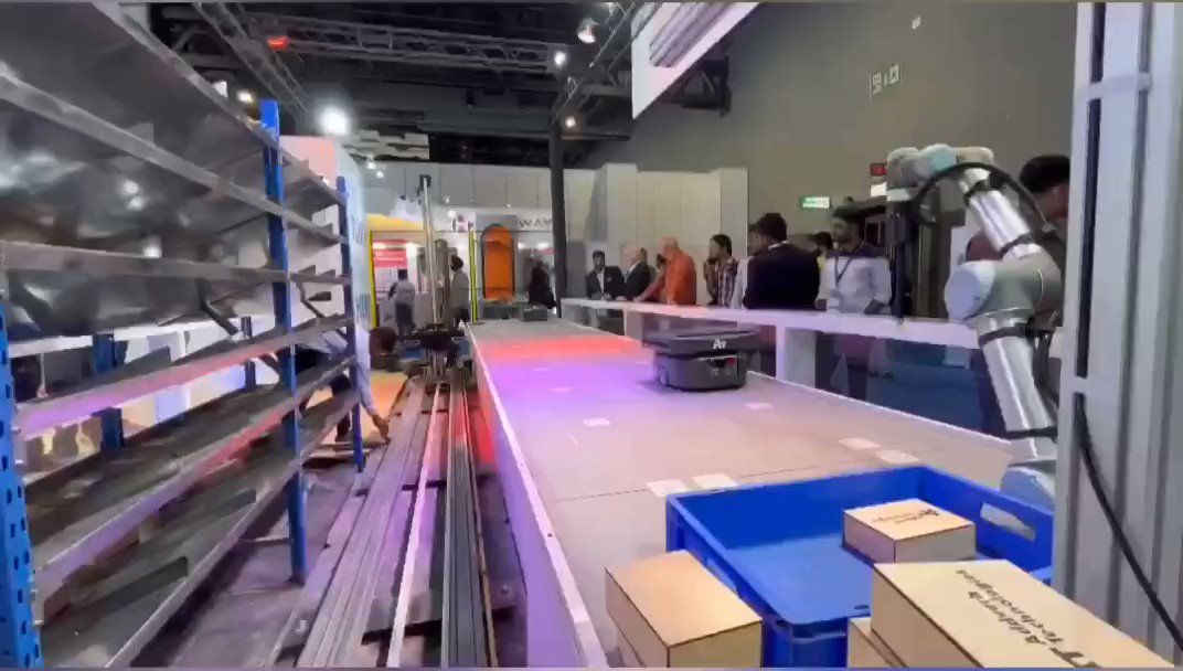 Addverb on Twitter: "Watch Kinepick – our bin picking solution, zippy – our sortation system ...