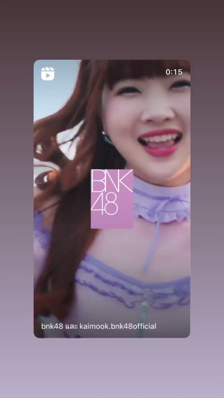 PEAK BNK48 TH on Twitter: "💜 ⌜ PEAK BNK48 IG STORY ⌟ 💜 W/#KaimookBNK48 #PeakBNK48 #BNK48 # ...