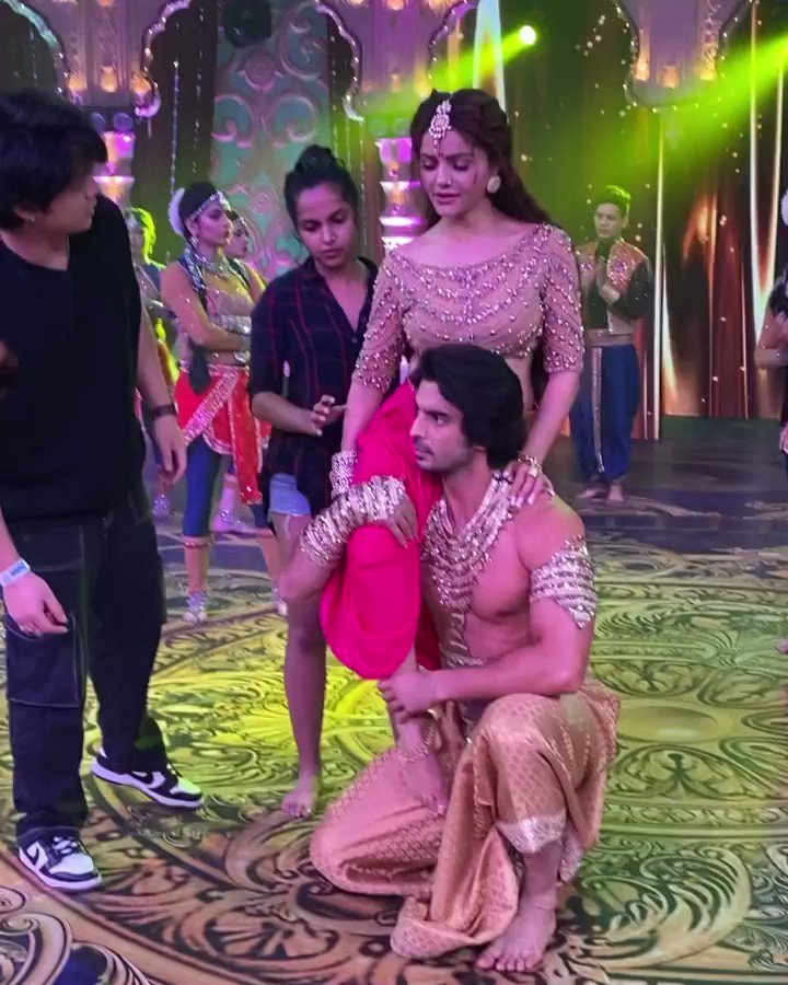 🎂Purni & Snazzy🎂-Opsora on Twitter: "BTS of #GashmeerMahajani n #RubinaDilaik's upcoming dance ...