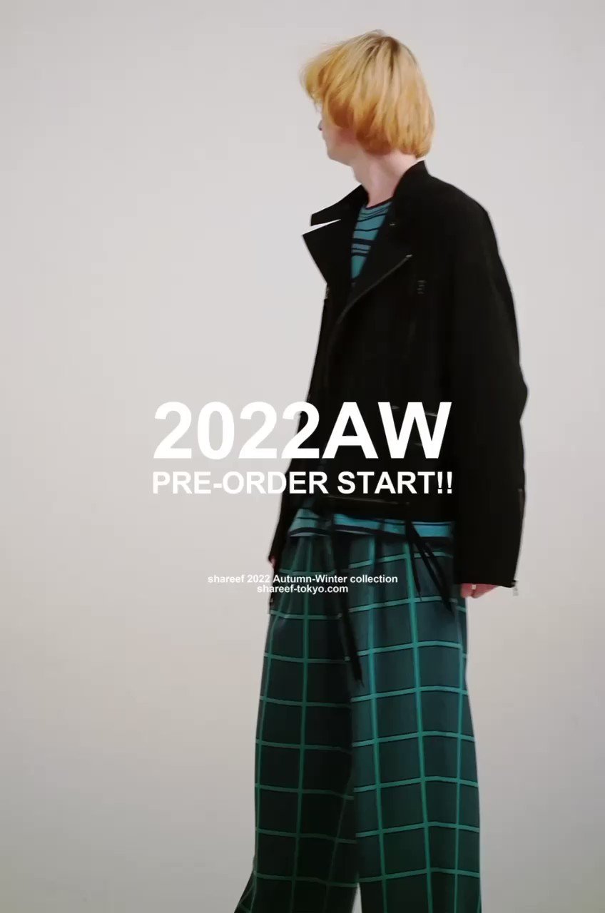 SHAREEF on Twitter: "SHAREEF 2022AUTUMN-WINTER COLLECTIONの一部先行予約アイテムを公開致しました。 SHAREEF ONLINESHOP ...