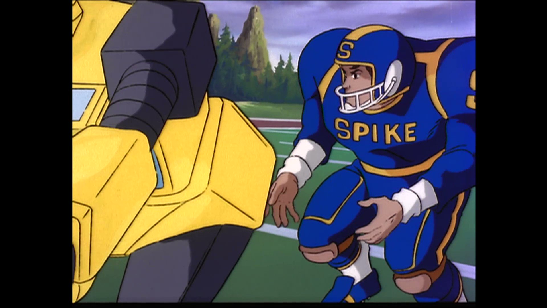Crazy ass moments in Transformers History on Twitter: "the Dinobots and Autobots play football ...