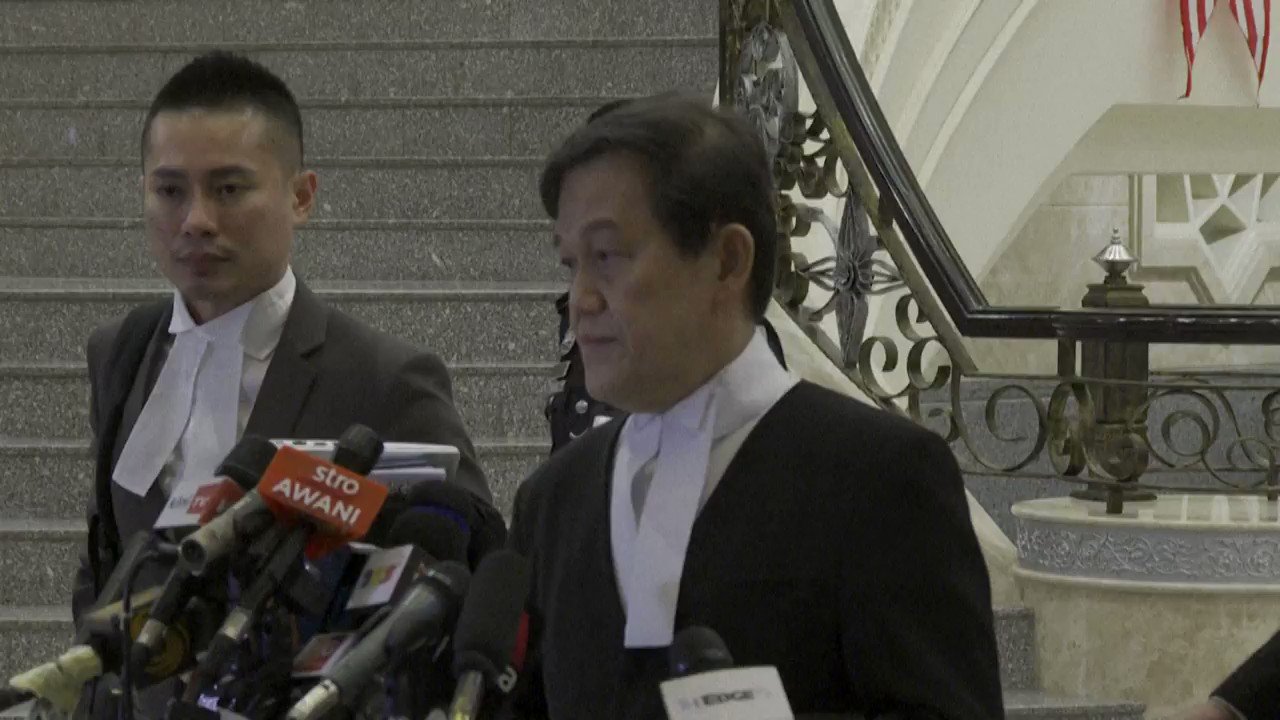 AFP News Agency on Twitter: "VIDEO: 🇲🇾 Lawyer for Malaysia's ex-PM Najib says 'very sad' to have ...