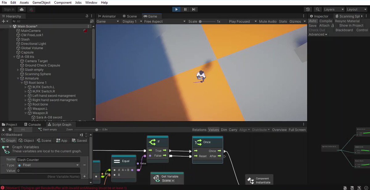 ななや on Twitter: "RT @OussamaAzzouzi9: Hi,😊 I was working on my game in Unity, I'm not a ...