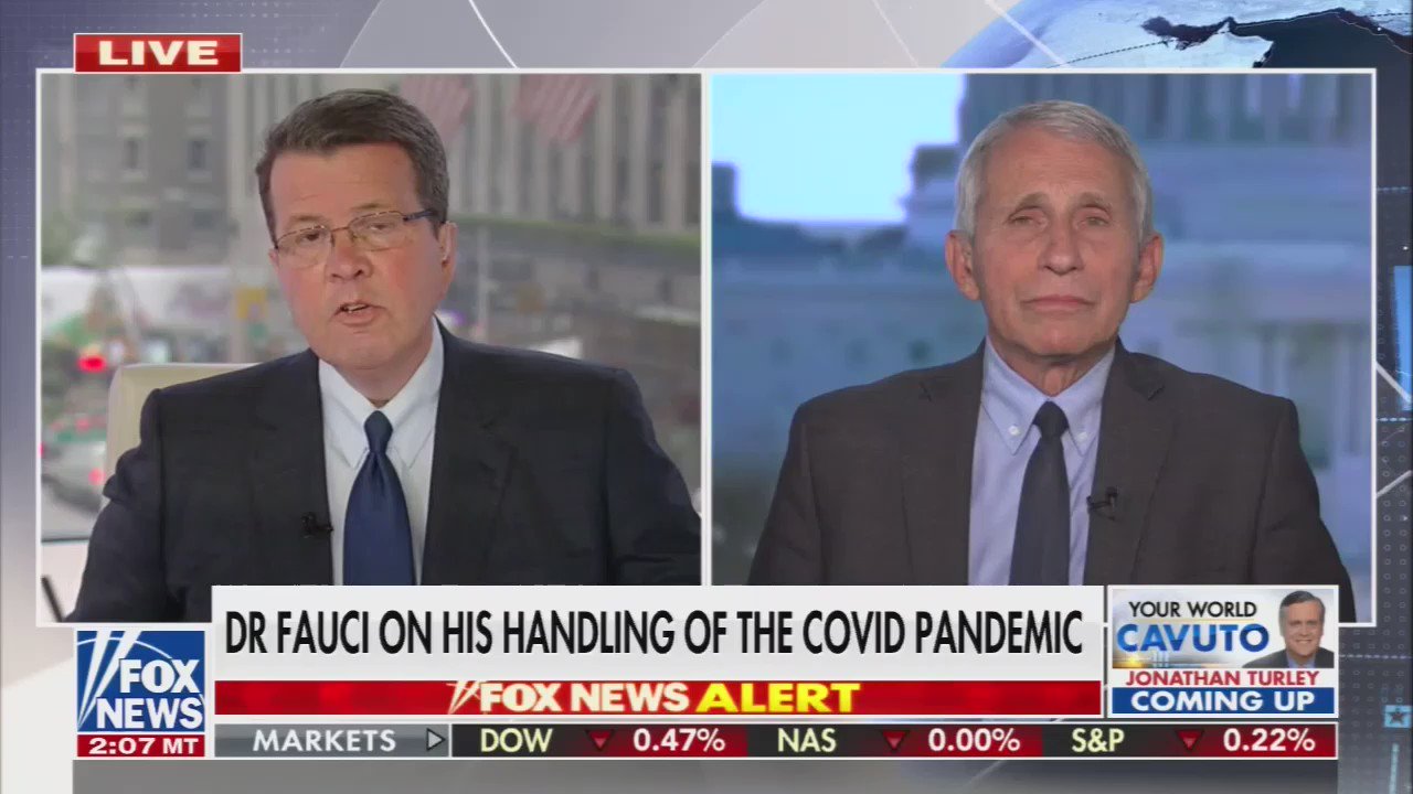 Aaron Rupar on Twitter: "Fauci on Fox News: "I think we need to make sure that your listeners ...