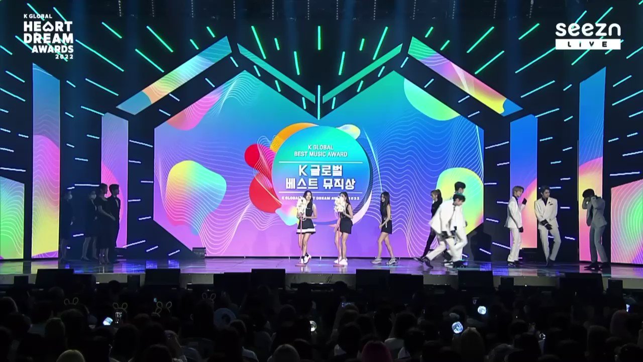itzy pics on Twitter: "Congrats to ITZY for winning the ‘Best Music Award’ at the K Global Heart ...