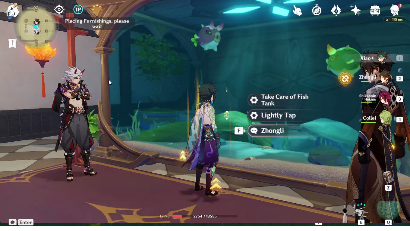 P•THX HYV (🔶&👹) on Twitter: "Xiao likes this aquarium 😅😅😅 https://t.co/xSifWemQTk" / Twitter