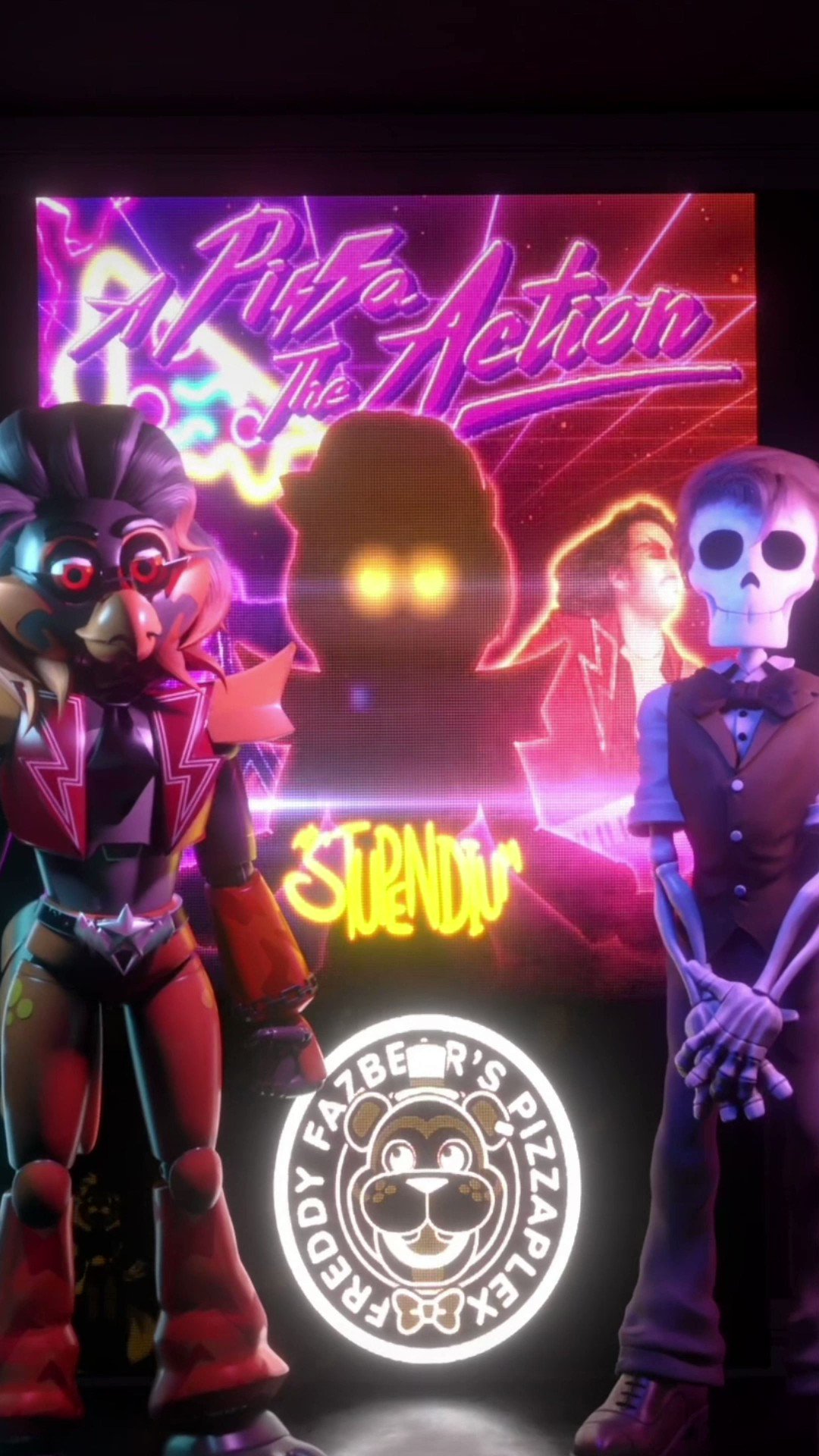 Coda on Twitter: "I collaborated with @TheStupendium on the 3D Animation in their new FNAF ...