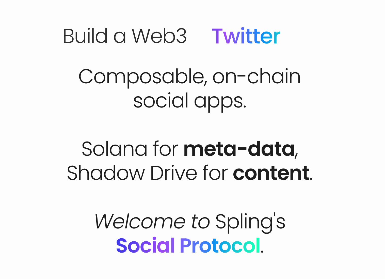 Spling Labs | Protocol for on-chain social apps (@Spling_Labs) / Twitter Spling Labs | Protocol for on-chain social apps (@Spling_Labs) / Twitter