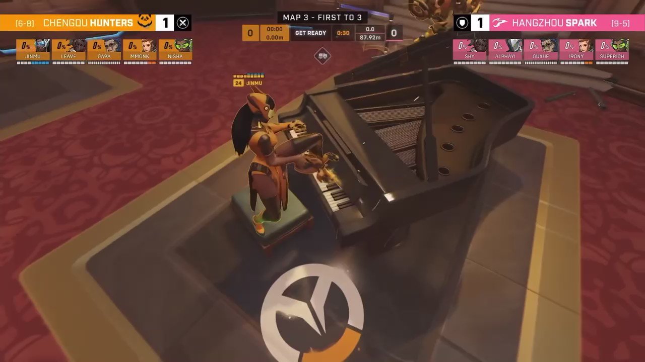 Chengdu Hunters Facts on Twitter: "Here’s a video of Jinmu playing the piano on Circuit Royal ...