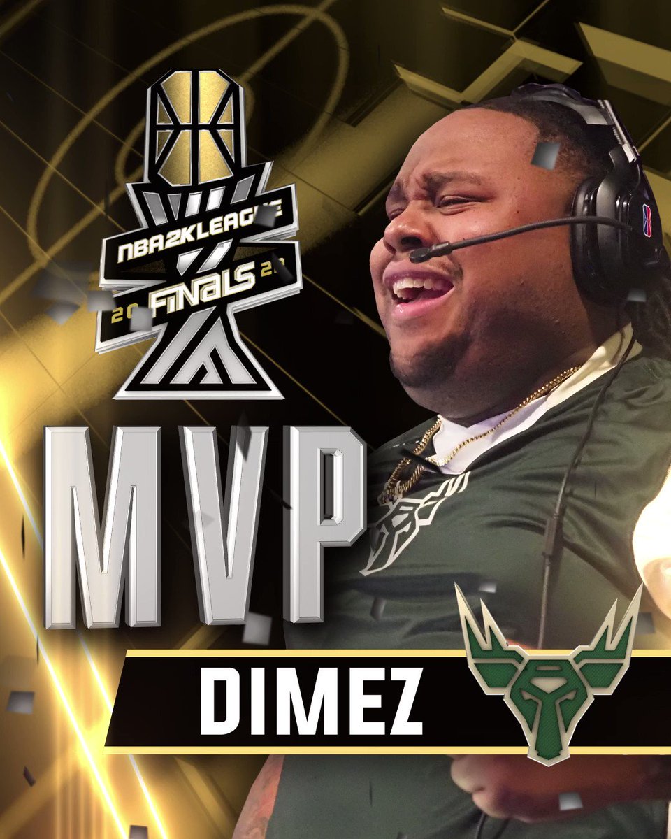 NBA 2K League on Twitter: "The first ever League Draft Pick @DatBoyDimez is the MVP for the 2022 ...